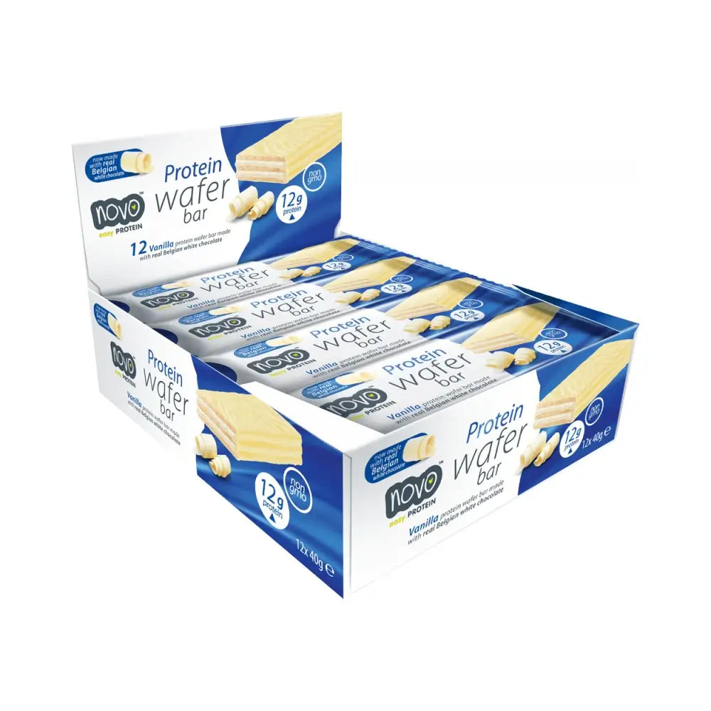 Novo Nutrition Protein Wafer Bar (12x40g) Vanilla Ice Cream – COORE