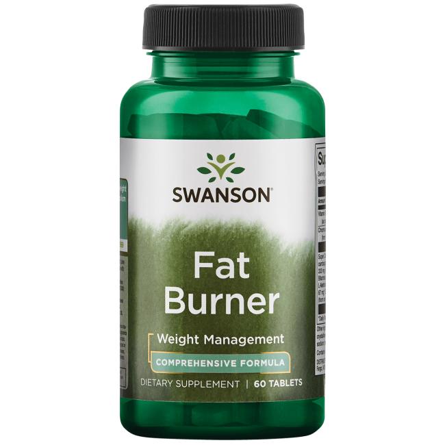 Swanson Fat Burner - Comprehensive Formula 60 Vegan Tabs – COORE