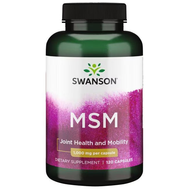 Swanson MSM 1000 mg 120 caps – COORE